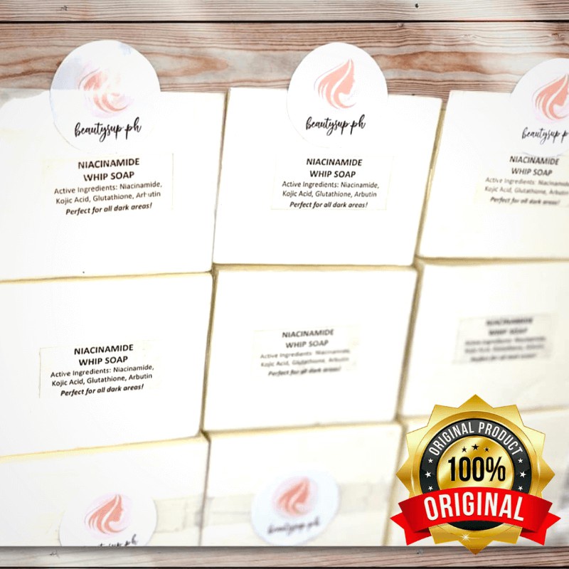 Niacinamide Whip Soap Original Underarm Whitening Whiten Dark Spot