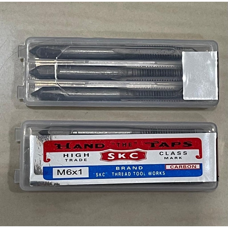 MATA M6x1 Threaded tap bit m6 x 1.0 hand taps skc 6x1.0 hand tap METRIC ...