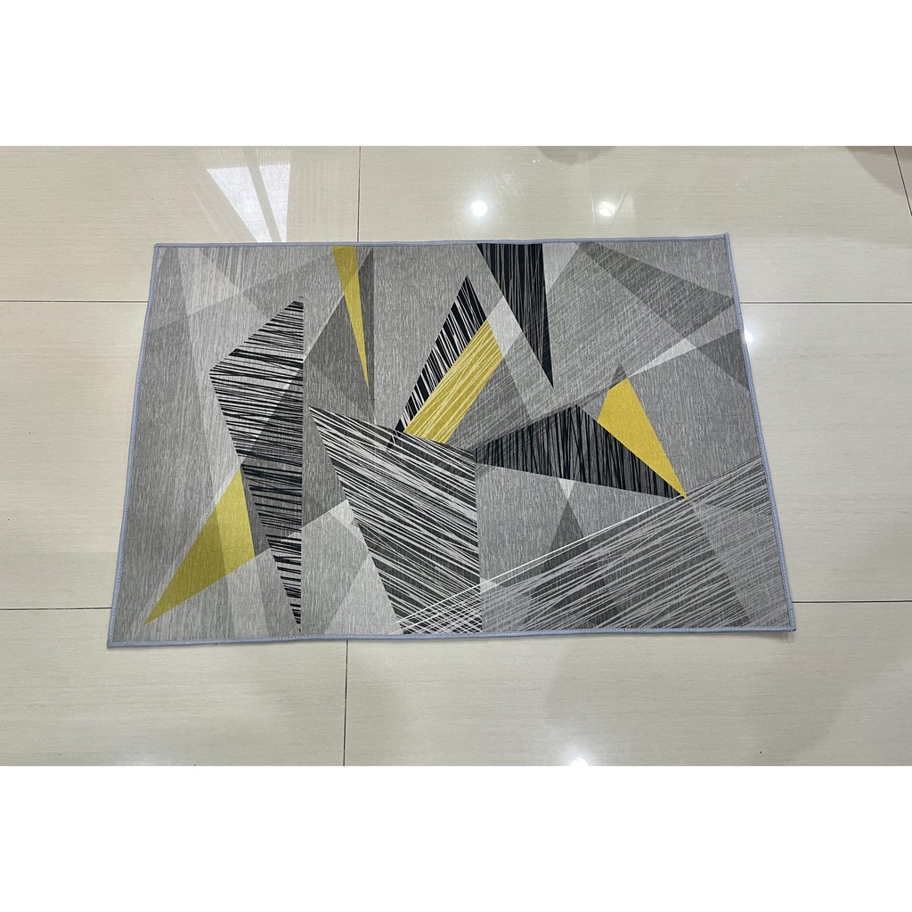 120x80cm Modern Carpet for Home Living Decoration Geometric Pattern ...