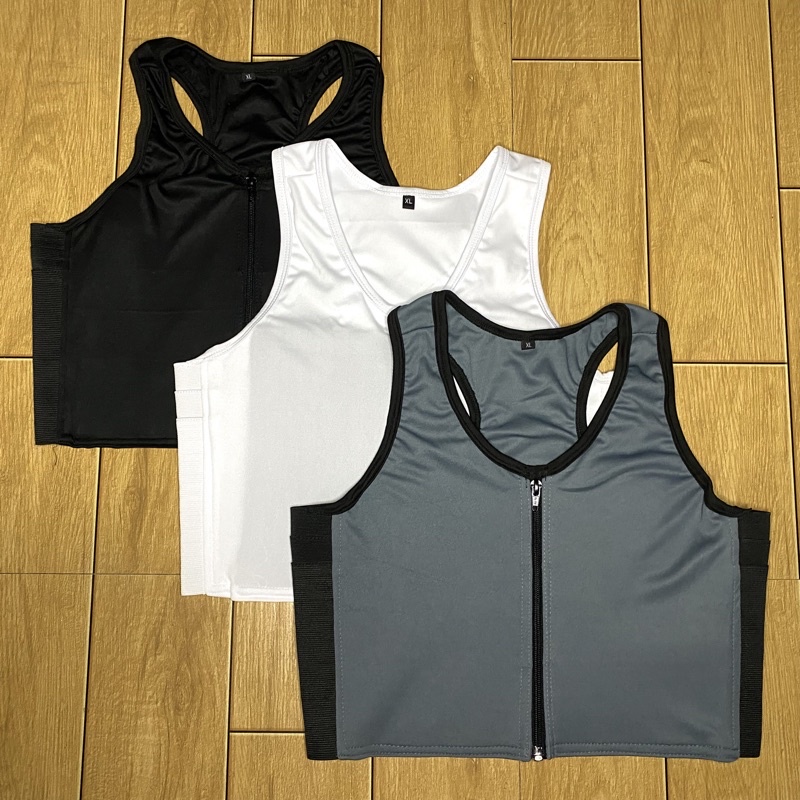 MyPride 9inches Front Zipper Chest Binder for Lesbian/Transman/Tomboy ...