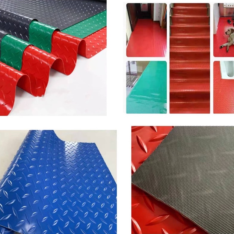 Anti-Slip checker Plate Rubber Matting/Flooring(W-0.9m/90cm×L-1m/100cm ...