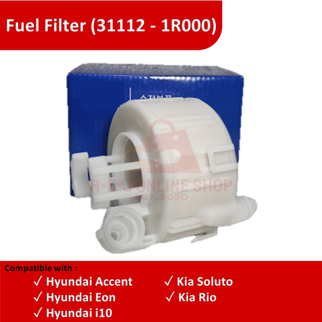 Fuel Filter (31112-1R000) for Hyundai Accent, Eon, i10, KIA Rio, KIA ...