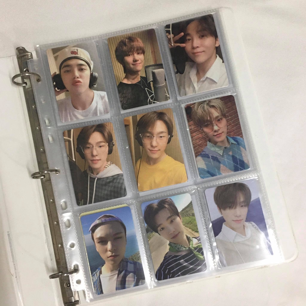 A4 9 Pocket Binder A4 Sleeves (Acid free, No PVC, Heavy duty Durable ...