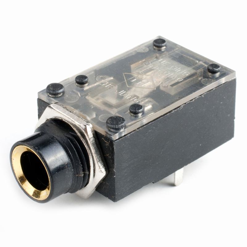 Ready stock* 1pcs,7 PIN 6.35MM STEREO TRS Jack Socket FOR DJ Headphones ...