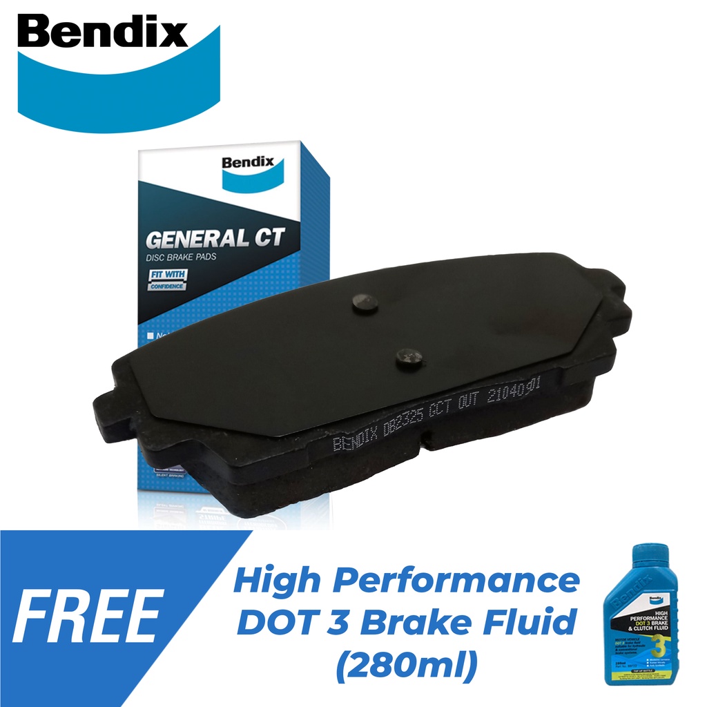 Bendix Brake Pads GCT DB2325 Front Set for Kia Picanto 2012-2017 | Shopee Philippines