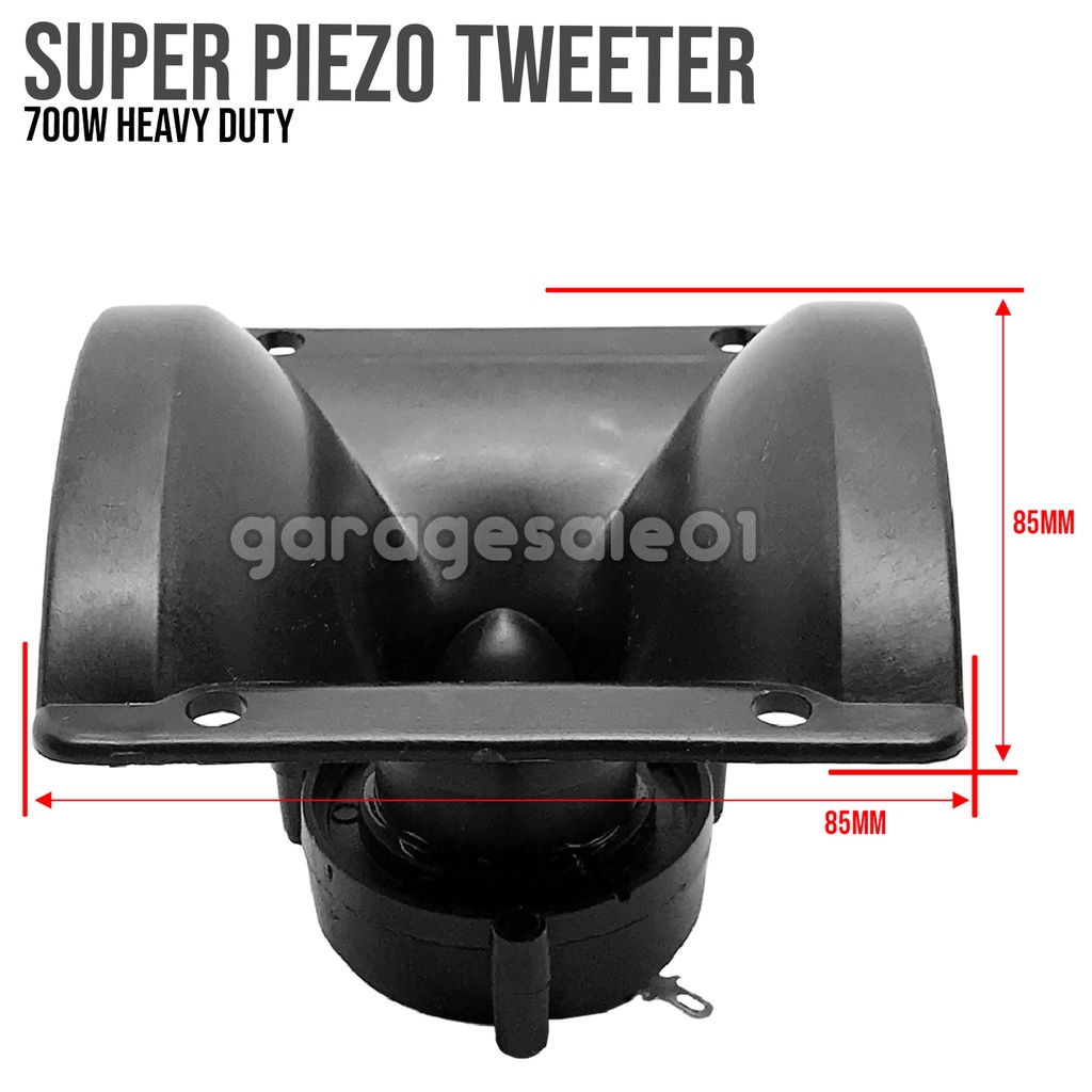 SUPER PIEZO TWEETER 700W | Shopee Philippines