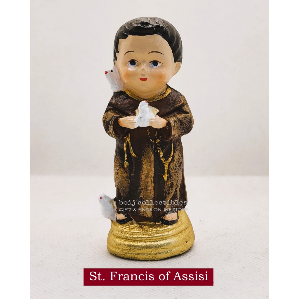 Chibi Saints Religious Mini Statues Height: 3.5-4 inches | Shopee ...