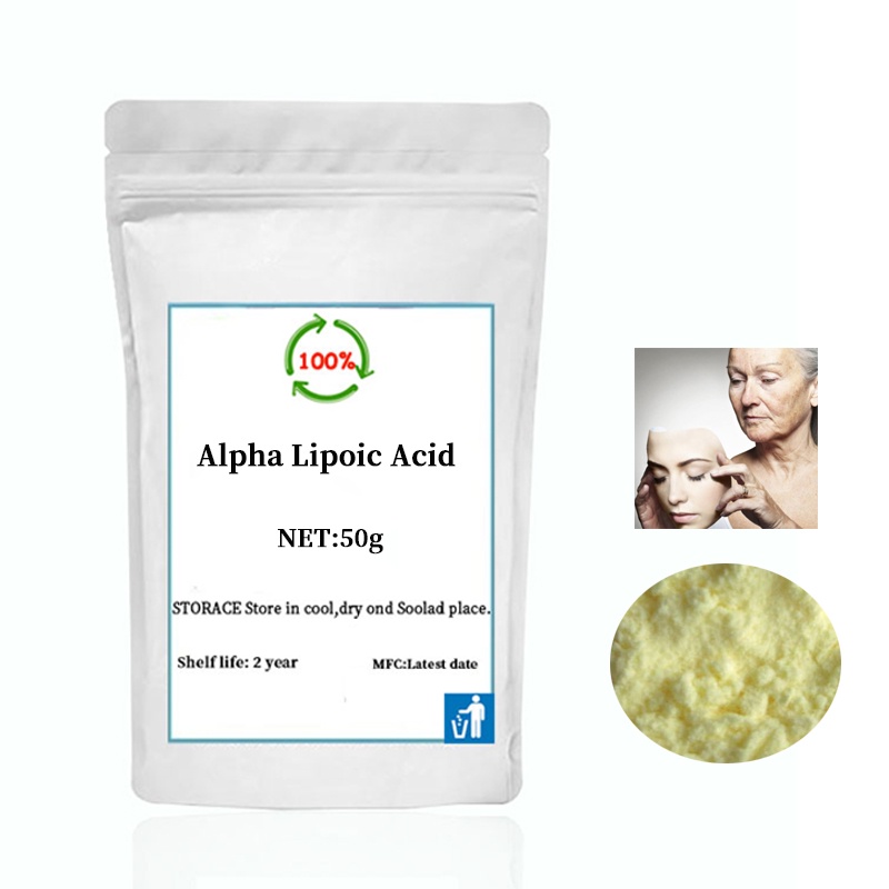 Pure Natural Alpha Lipoic Acid Powder ALA Powder Antioxidant & Anti ...