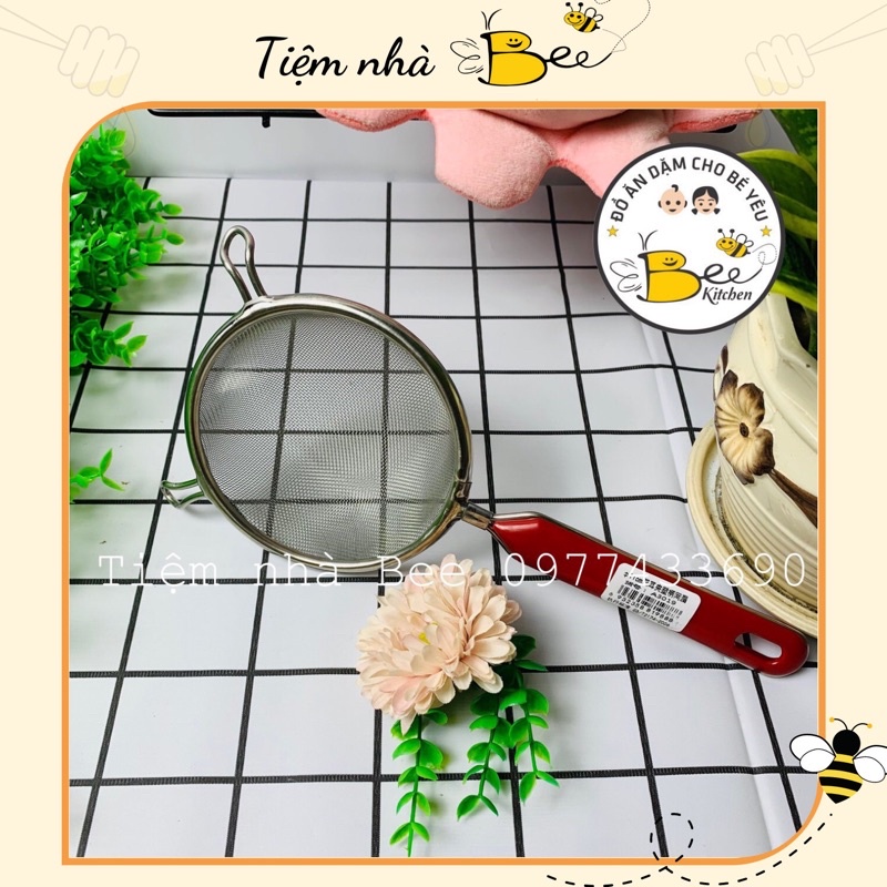 Stainless steel sieve red rolled | Shopee Philippines