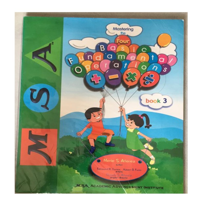 MSA Mastering the Four BAsic Fundamental Operations book 4 | Shopee ...