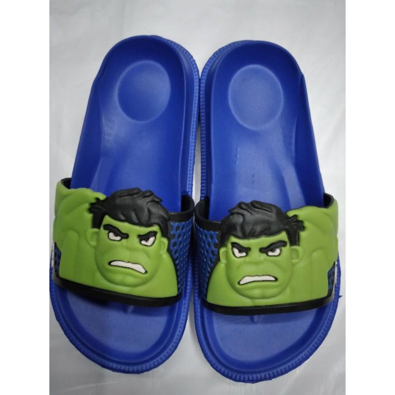 hulk character sandals/slipper (small) | Shopee Philippines