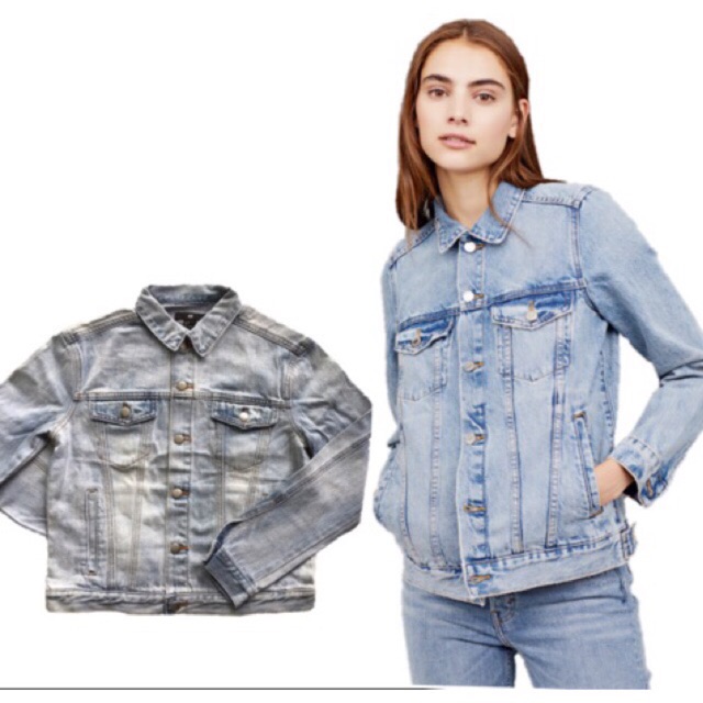 Pink Elegance Denim Maong Jacket For Women | Shopee Philippines