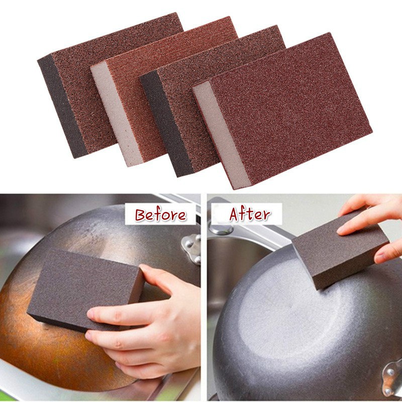 Remove Stubborn Dirt Pot Brush Artifact Emery Magic Wipe Sponge Wipe ...