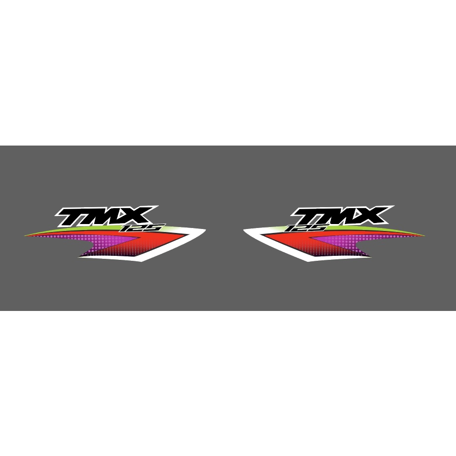 TMX 125 Decals "2004 model" : SIDE COVER ONLY DECALS | Shopee Philippines
