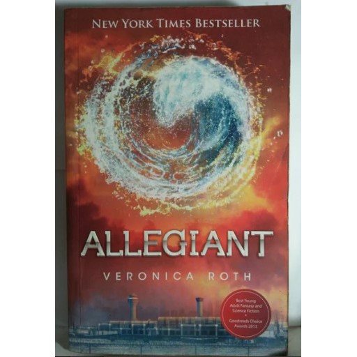Allegiant VERONICA ROTH NEW YORK TIMES BESTSELLER ORIGINAL NOVEL BOOK ...