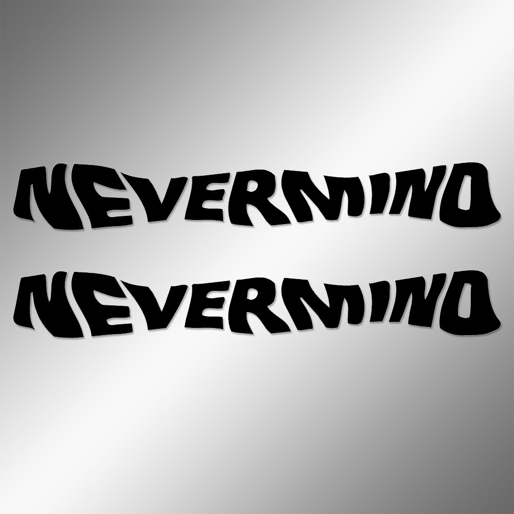 1X Nirvana Nevermind | Stickers | Decal | Single Color | Vinyl | Die ...