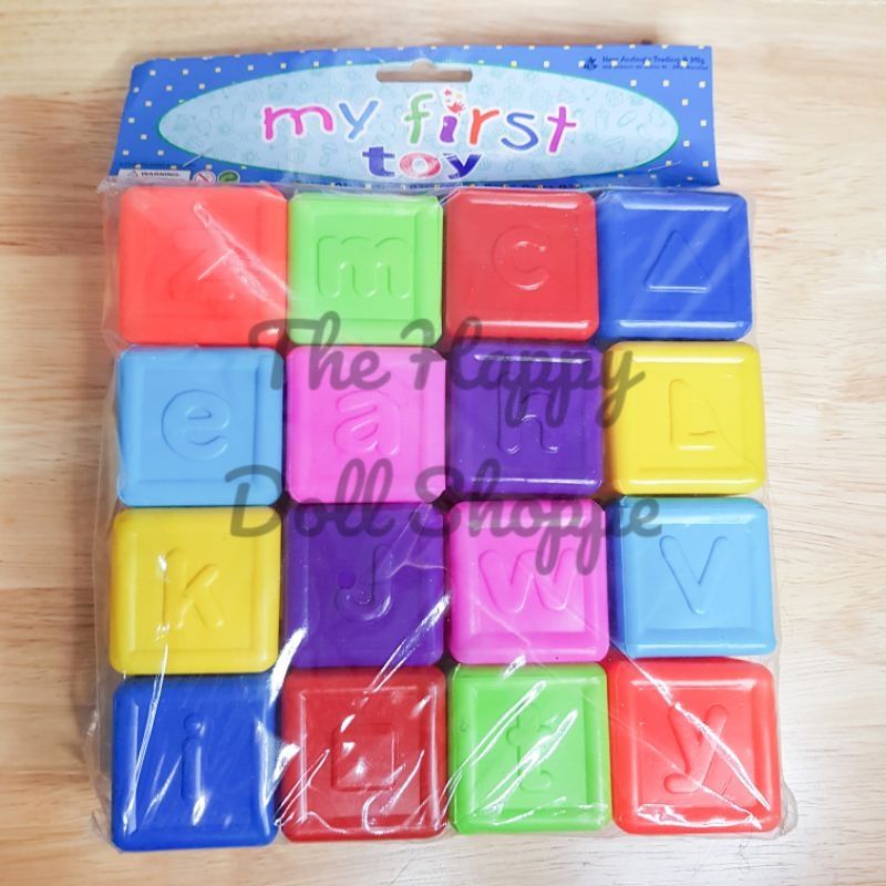 Alphabet Blocks Letter Cubes Abc Toy | Shopee Philippines