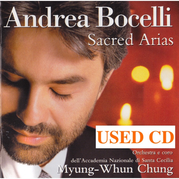 Andrea Bocelli - Sacred Arias CD | Shopee Philippines
