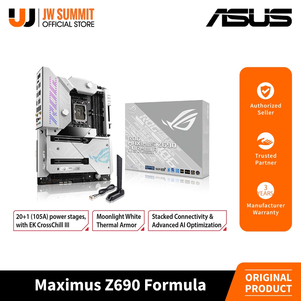 Asus ROG Maximus Z690 Formula Intel Z690 LGA 1700 ATX Motherboard ...