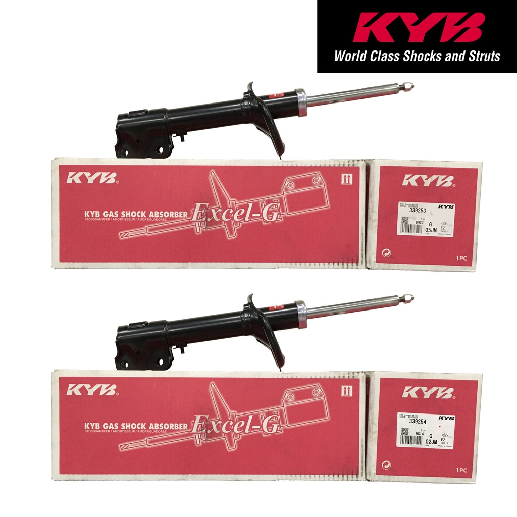 KYB KAYABA Excel-G Strut Front for Mitsubishi ASX 2010 - 2014 Set of 2 ...