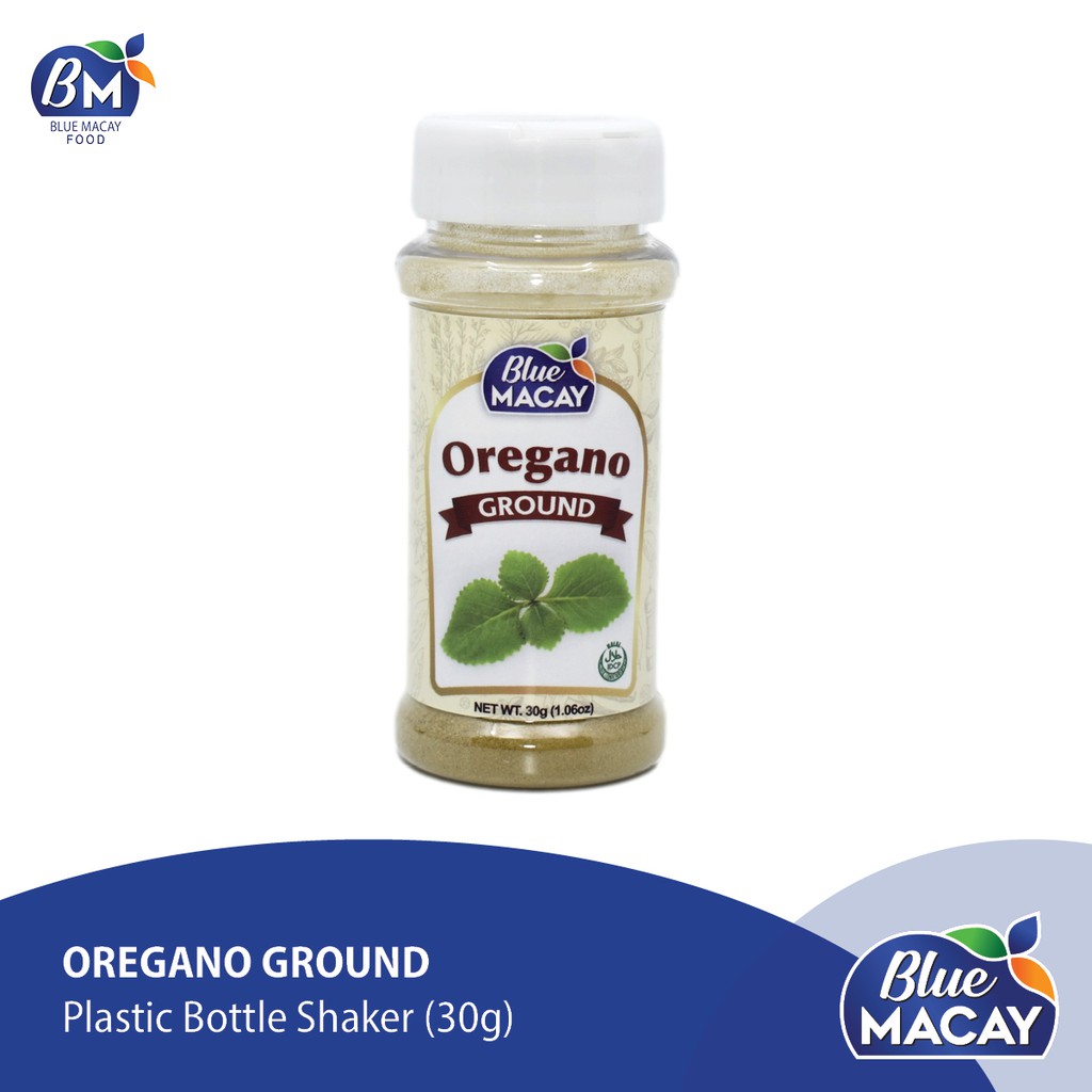 Blue Macay Oregano Ground Plastic Shaker Bottle 30 grams (PURE & HIGH ...