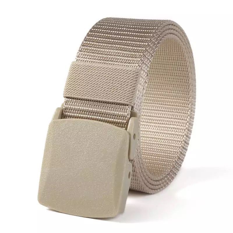 Korean Solid Color Belts Unisex Prevent Allergy Simple Belt | Shopee ...
