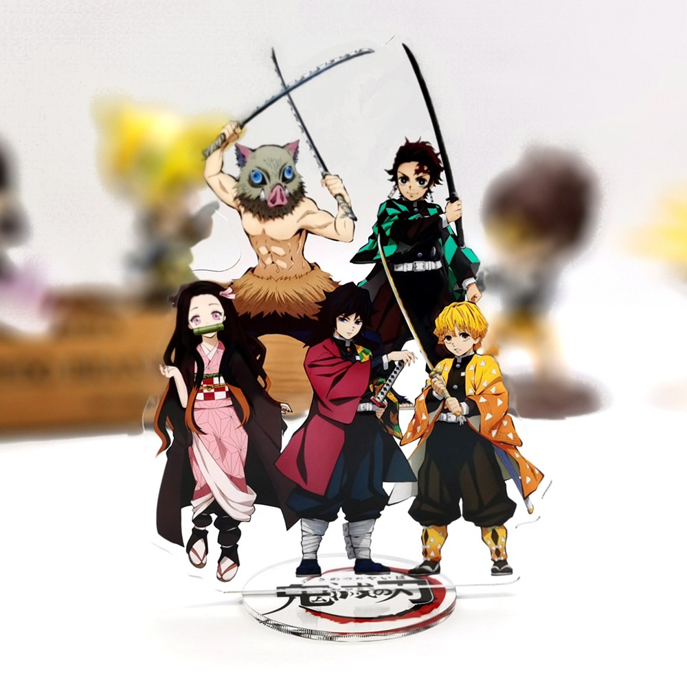Kimetsu no Yaiba Demon Slayer Tanjirou Nezuko Zenitsu Inosuke Giyuu ...