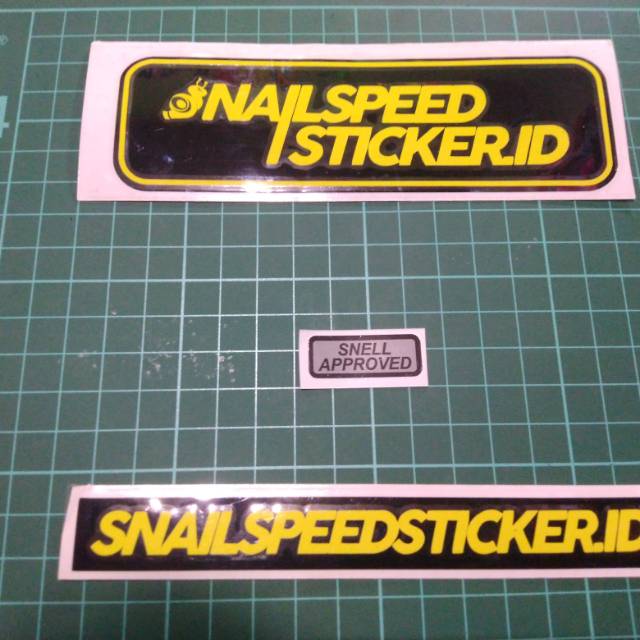 Approved SNELL logo helmet Sticker | Shopee Philippines