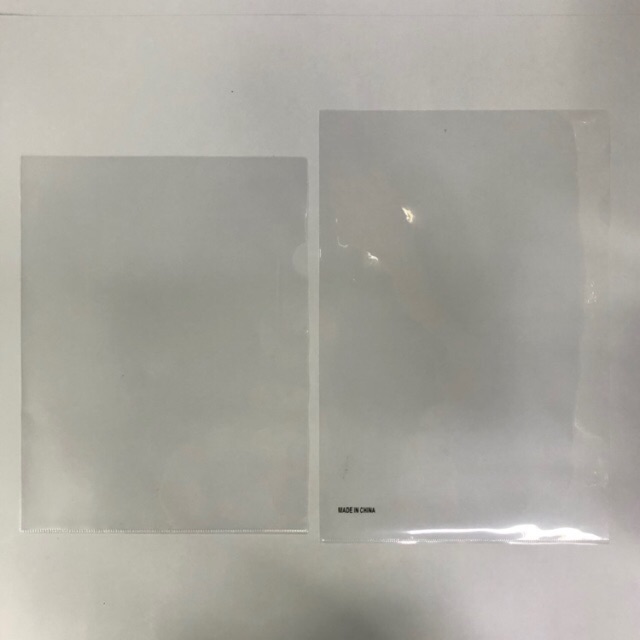 Plastic Clear Folder L Type | Shopee Philippines