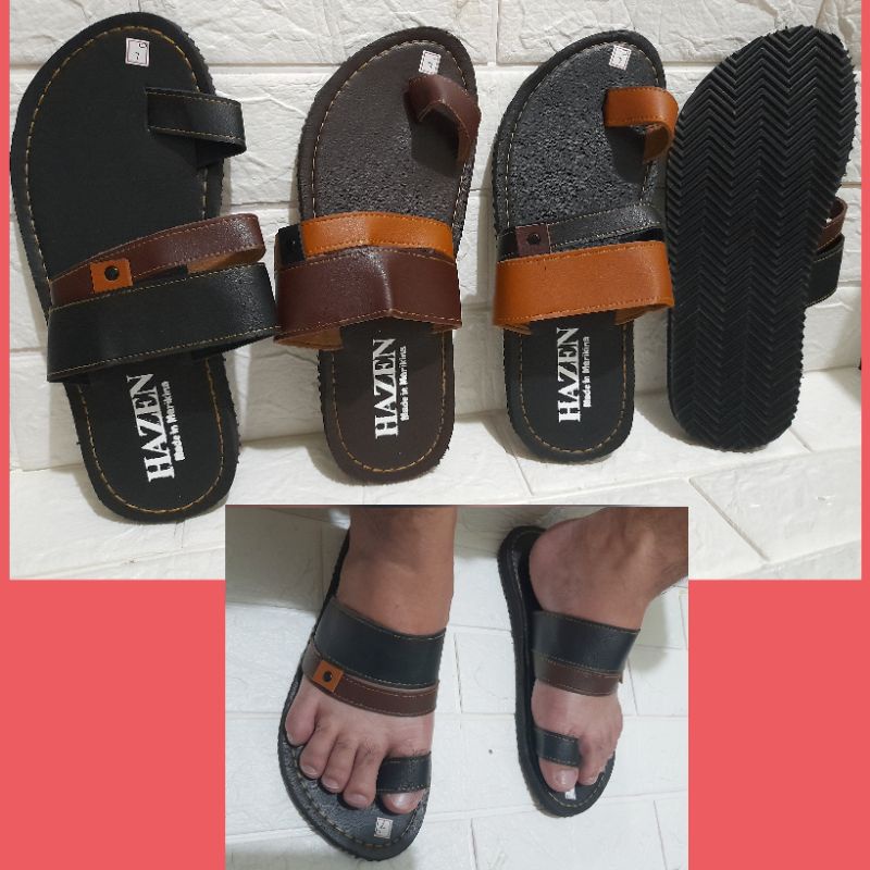New Design Marikina Made Sandals for Teens to Men(1 toe ,2colors ...