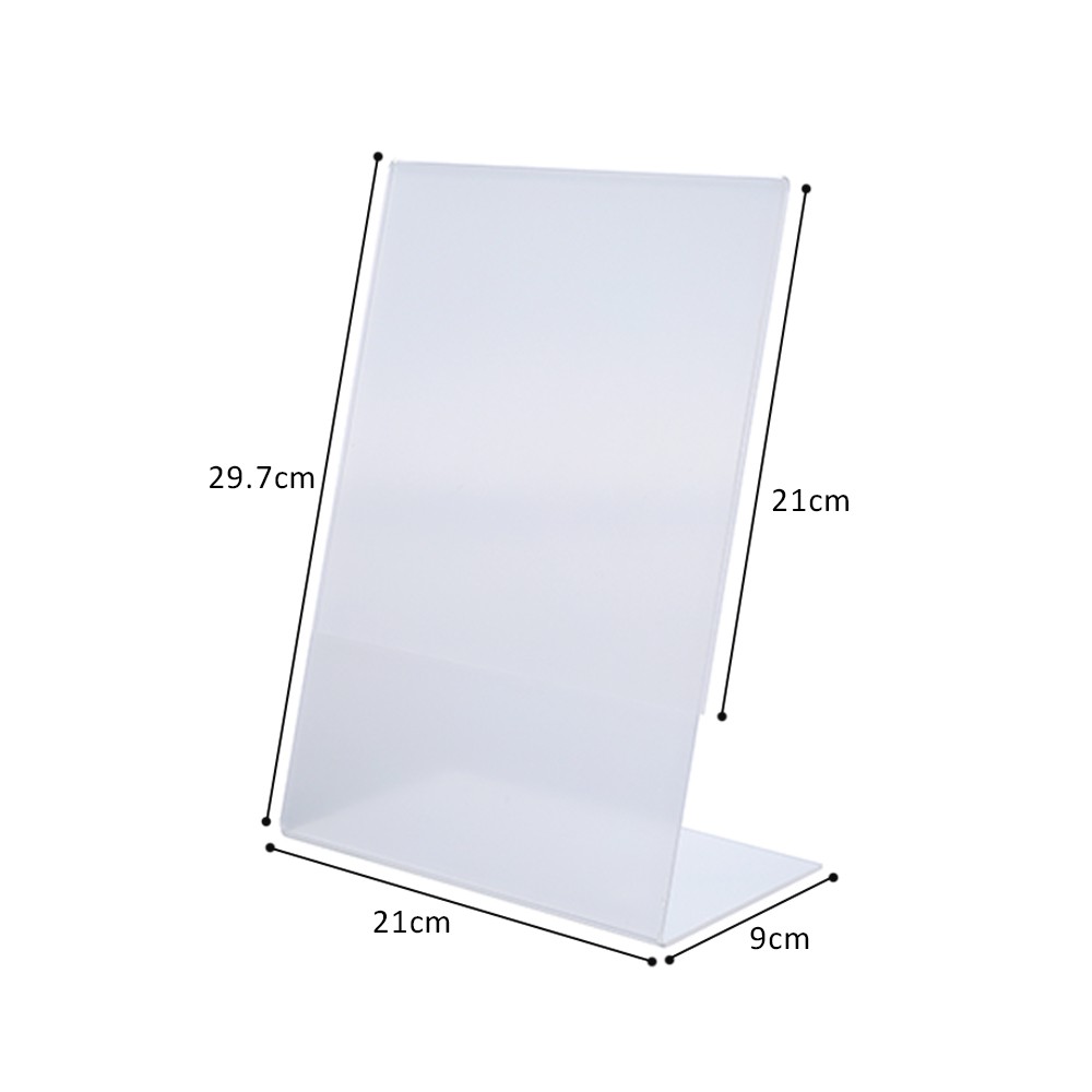 home lifeAcrylic Display Stand Plastic Counter Perspex Information ...