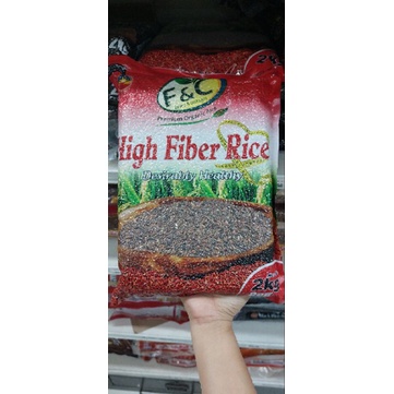 High Fiber & C Red Rice 2kg | Shopee Philippines