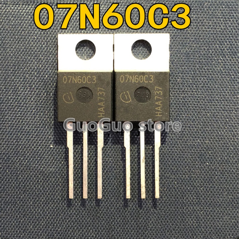 5pcs 07N60C3 SPP07N60C3 TO-220 7A/650V N-channel MOSFET transistor, guaranteed quality | Shopee ...