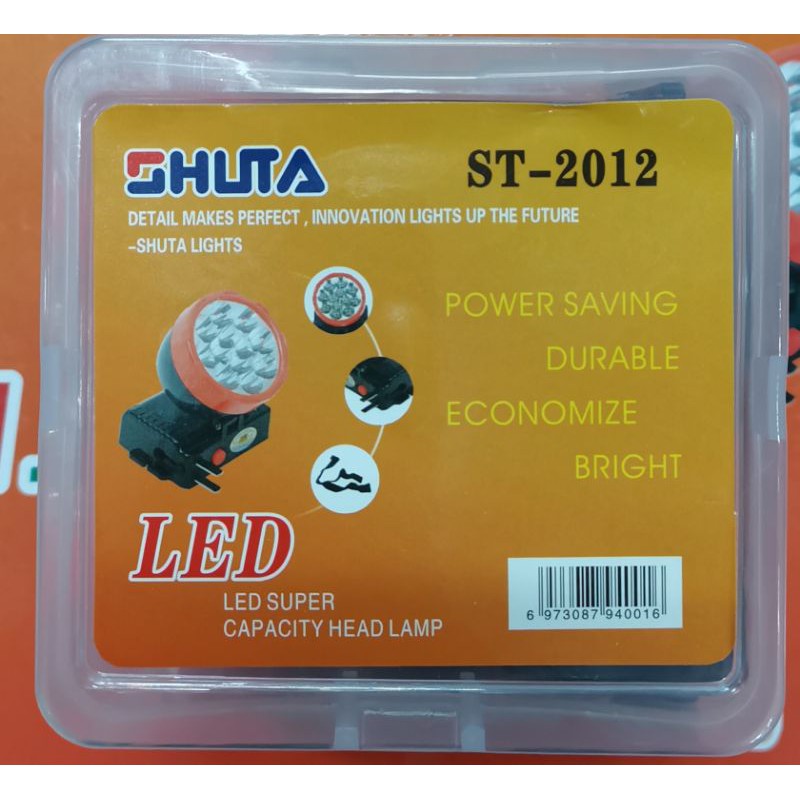 SHUTA LED HEAD LAMP ( ST-2012 ) | Shopee Philippines