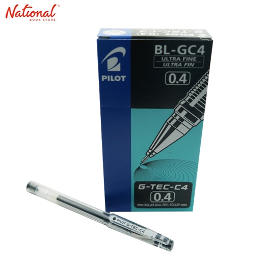 Pilot G-Tec Ballpoint Pen Box Of 12 Black 0.4Mm Blgc4 | Shopee Philippines