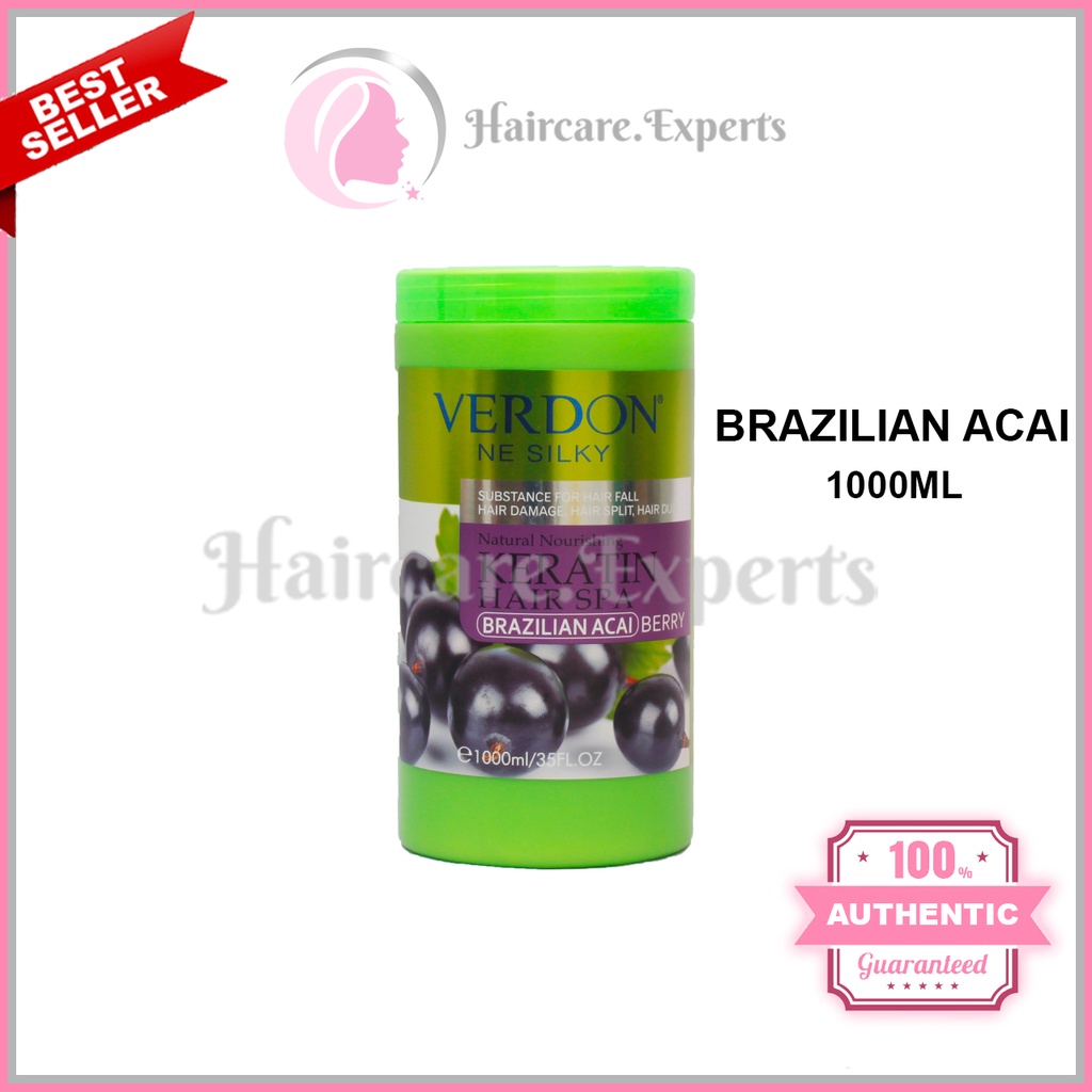 Verdon Natural Organic Keratin Hair Spa Treatment Hairspa 1000ml by ...