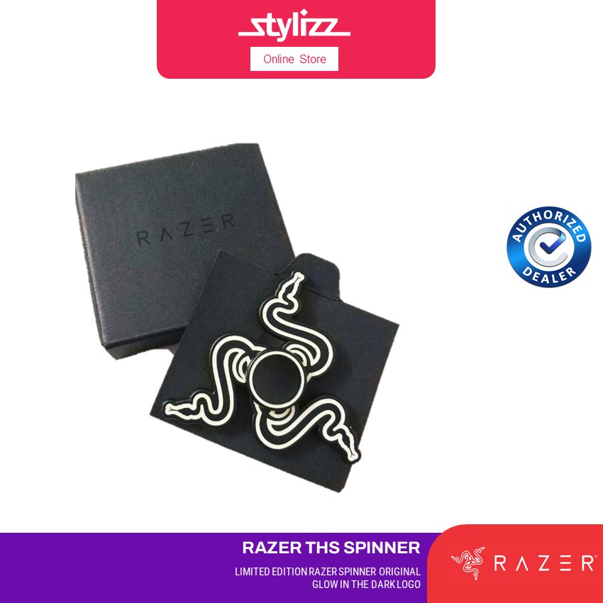 RAZER THS SPINNER - GLOW IN THE DARK, LIMTIED EDITION SPINNER / FIDGET ...