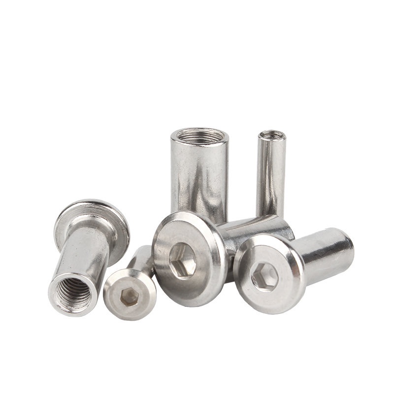 Hexagon Socket Splint T-Type Nut Butt Butt Lock Socket Female Nail ...