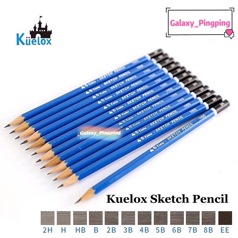 Kuelox Sketch Pencil / Drawing Pencil (sold per piece) | Shopee Philippines