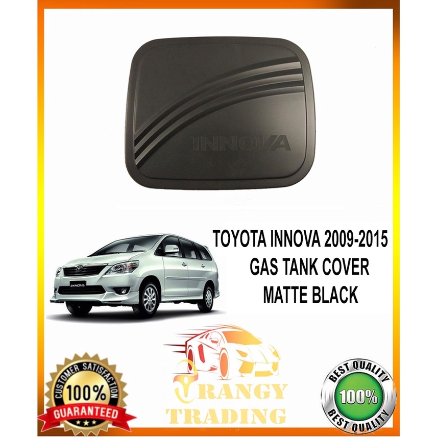 Toyota Innova 2005 to 2015 Gas tank cover matte black 2006 2007 2008 ...