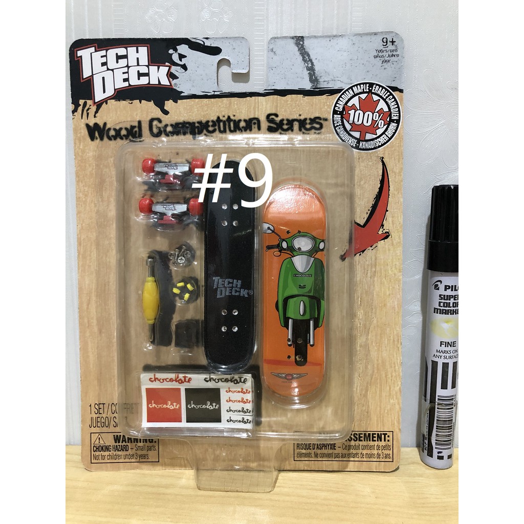 Tech Deck Wood Competition Series Original Spin Master | Shopee Philippines