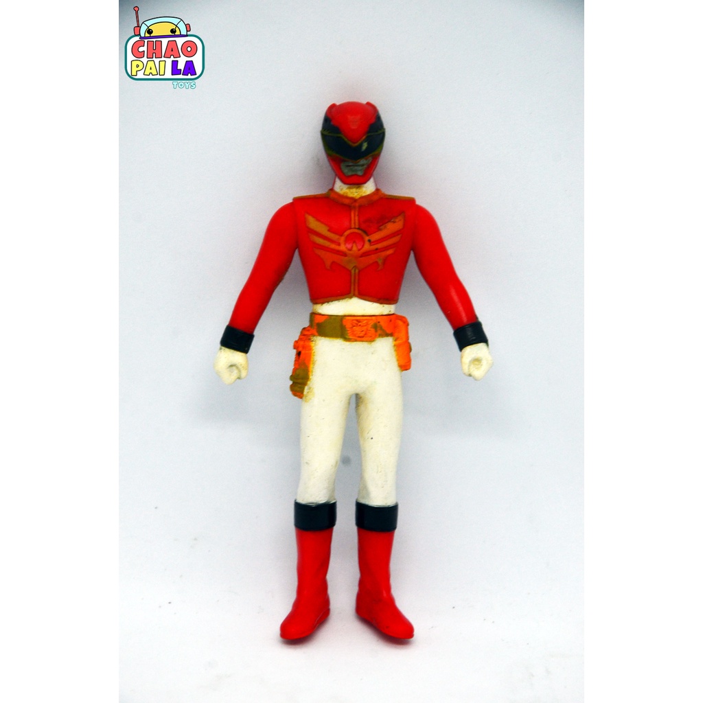 Power Rangers Megaforce - Megaforce Red Ranger - Authentic Sentai Soft ...