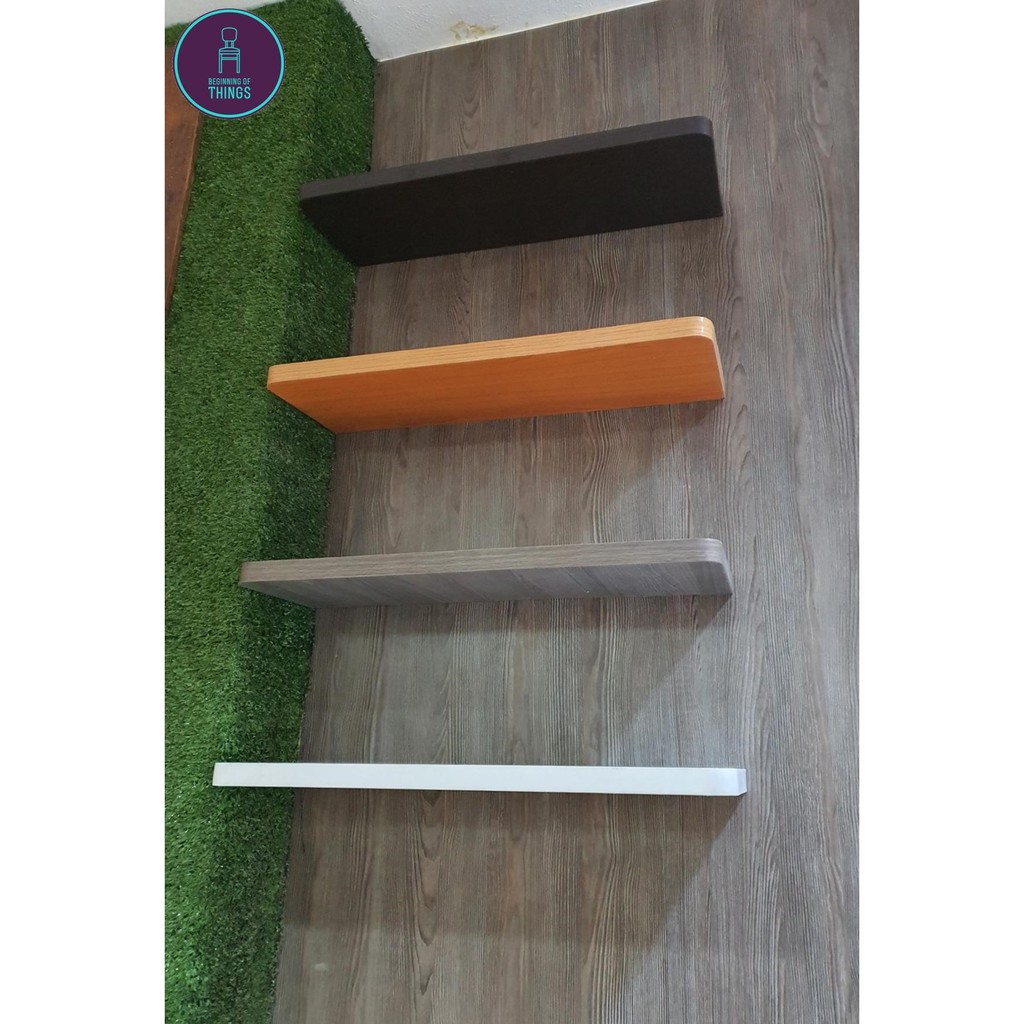 PARKEN Float Shelves 20 cm Depth Heavy Duty Premium Quality Wall Mount ...