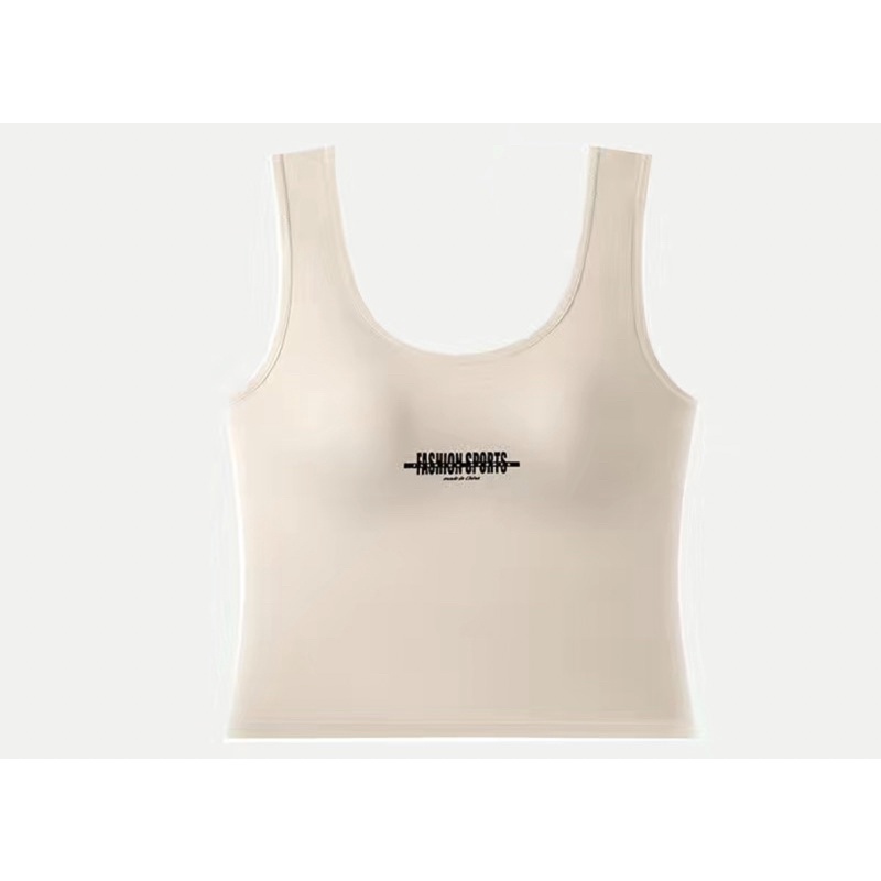 Women Seamless Ice Silk Korean Crop Top Style Sando Bra with Push Up ...