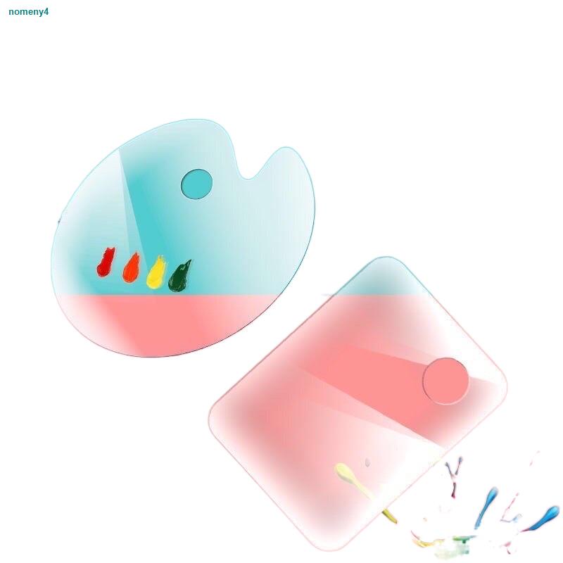 Premium Clear Acrylic Palette Color Mixing Plate (3options) | Shopee ...
