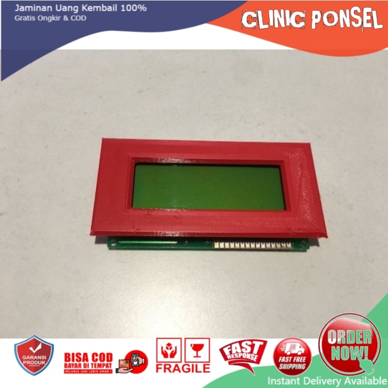 Lcd Case Frame 20x4 Bezel Case Holder BOX Panel 20x4 i2c Arduino ...
