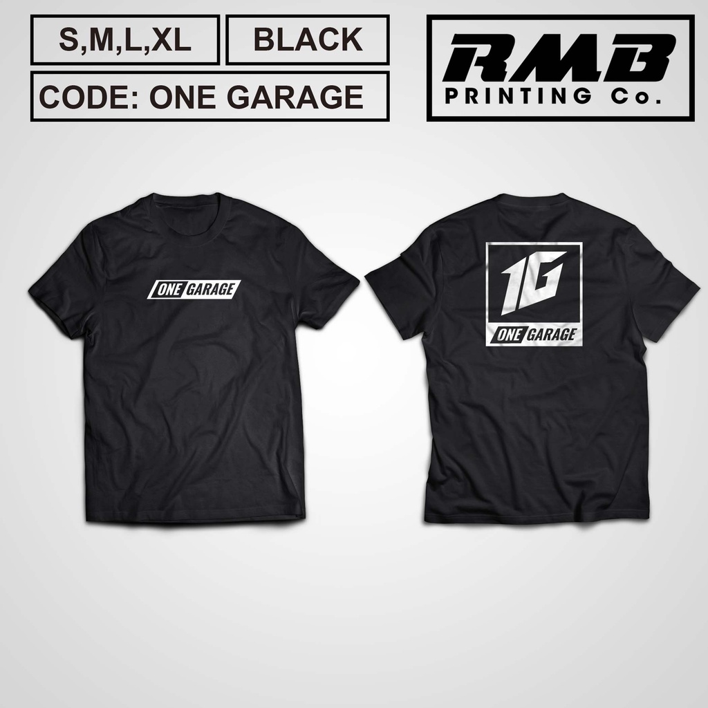1G Inspired T-Shirt / One Garage Inspired T-Shirts | Shopee Philippines