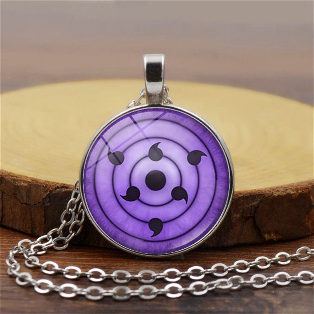 Fashion Trio Necklace Pendant Naruto Anime Nicklace for Men Sasuke ...