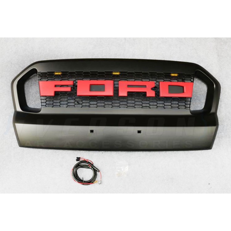 Ford Ranger 2016 to 2017 T7 Grill with Red Ford Logo | Shopee Philippines