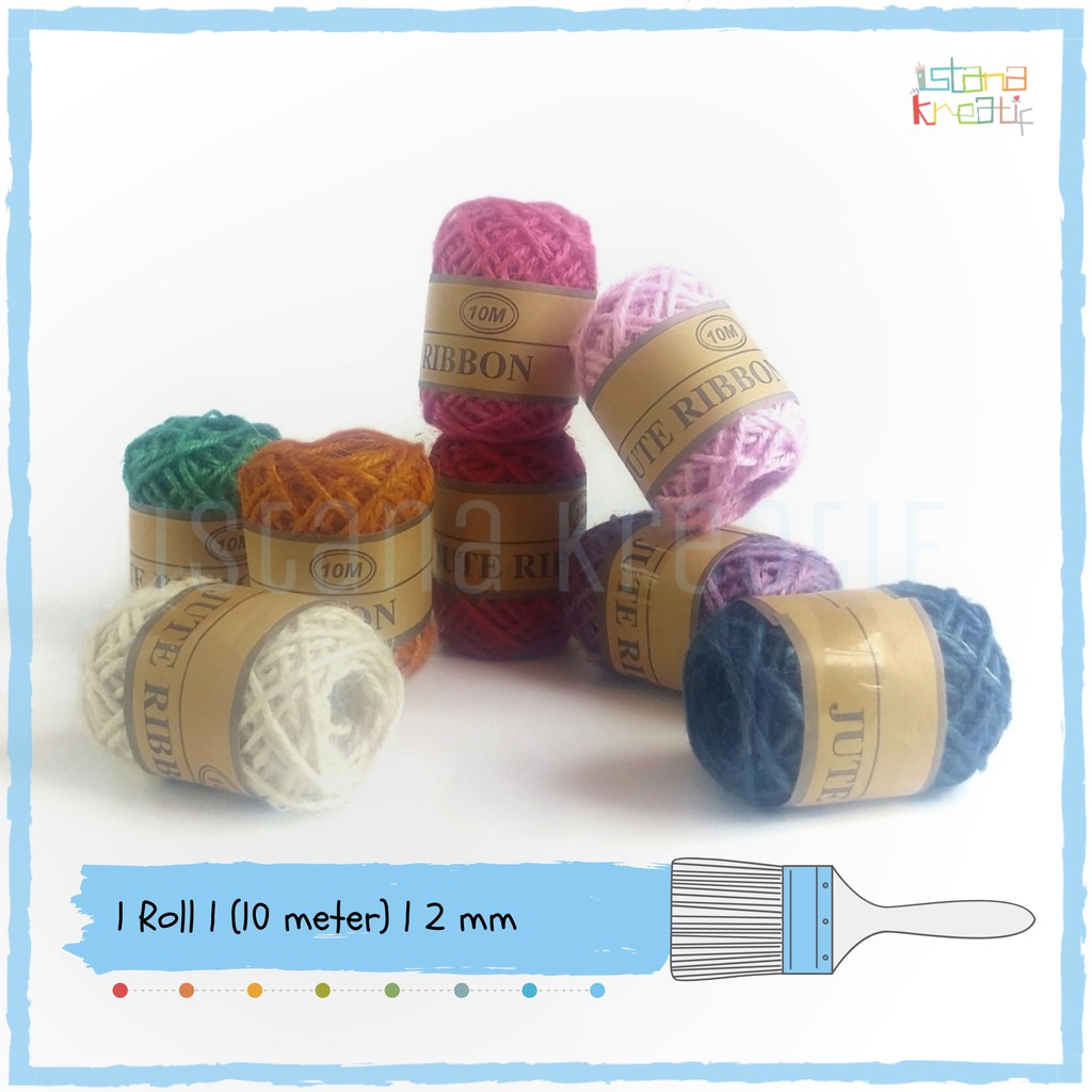 (1 Roll) | 10 Meters | Hemp Rope | Burlap Rope | Jute Rope | Hemp Rope ...